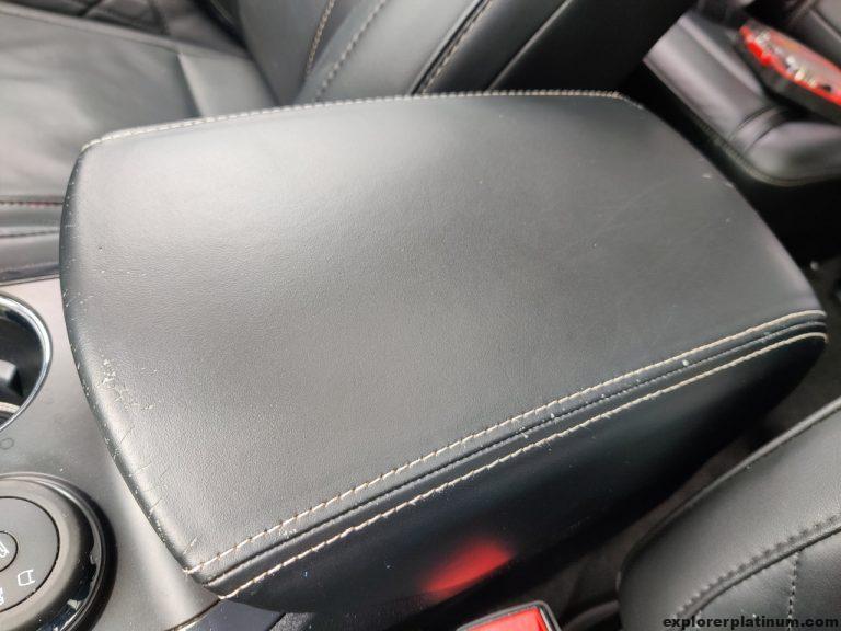 How to: Replace Ford Explorer Armrest / Center Console Leather Cover ...