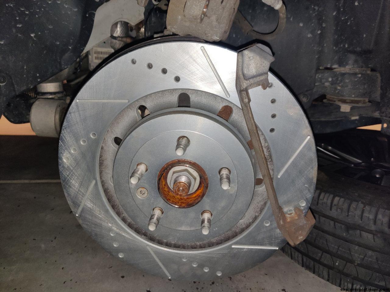 Maintenance: Changing Front Rotors and Brake Pads – Explorer Platinum