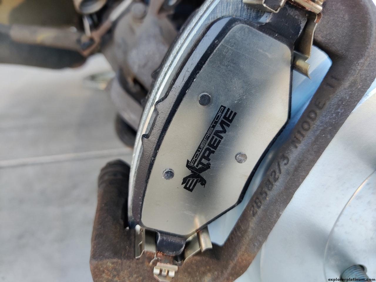 Maintenance: Changing Rear Rotors and Brake Pads – Explorer Platinum