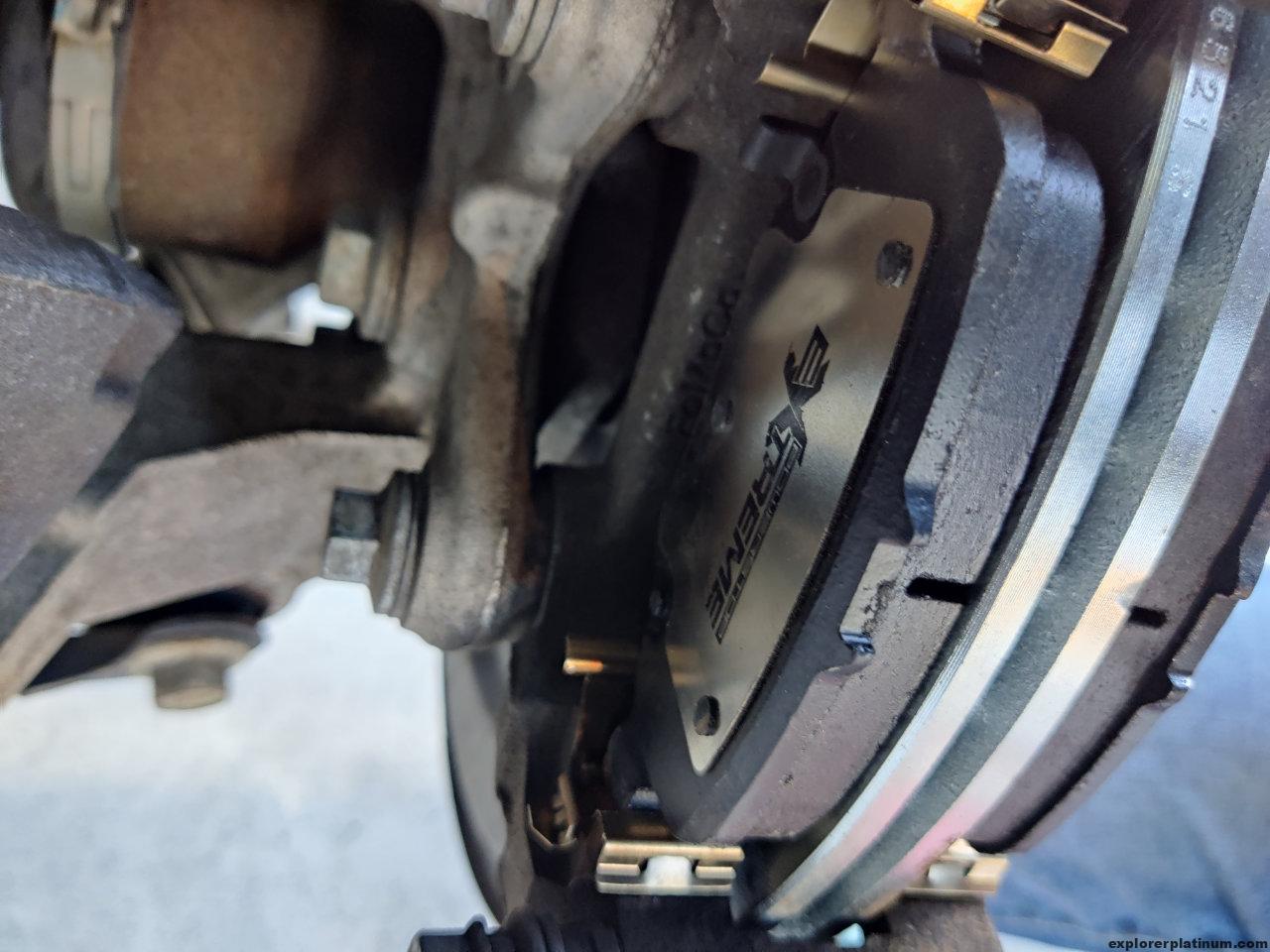 Maintenance: Changing Rear Rotors and Brake Pads – Explorer Platinum