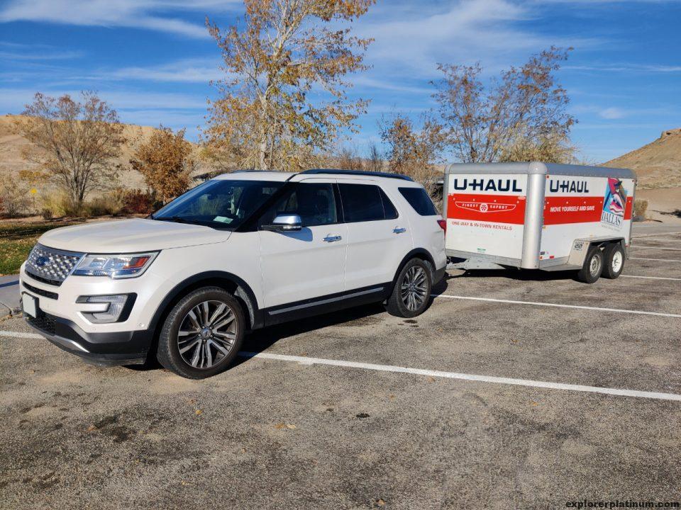 How to: Hauling a 6’x12′ U-Haul cargo trailer across the country ...
